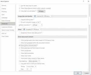 MS Word Not Displaying Images - Causes & Fixes