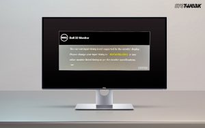 The Current Input Timing is Not Supported by The Monitor Display