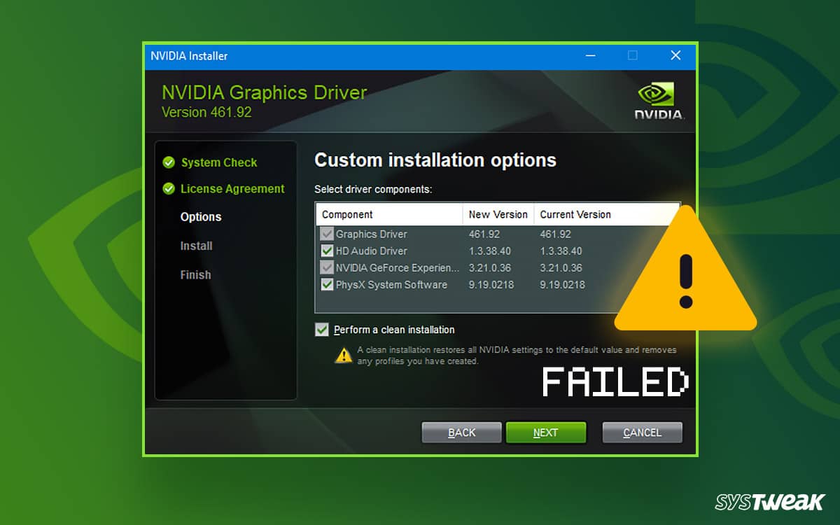 Unable to Install NVIDIA Drivers - 5 Things That May Be Wrong