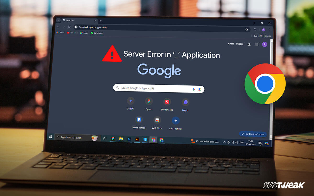 Ways To Fix Server Error In ‘ Application In Chrome