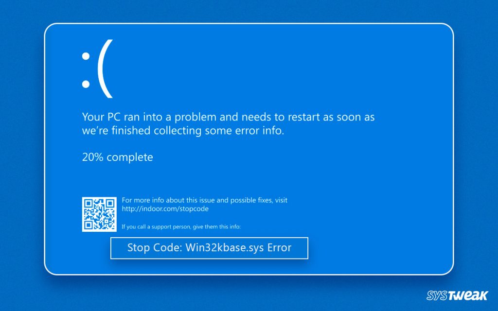 How To Fix Win32kbase.sys Blue Screen Error On Windows 11/10