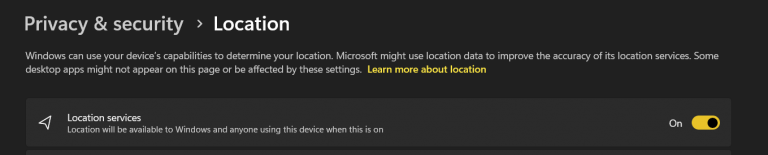 “Your Location Is Currently in Use” Windows 10 - EXPLAINED!