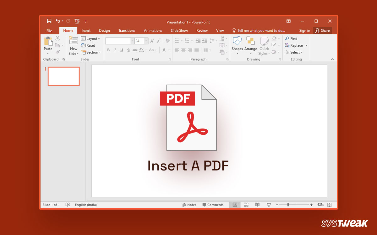 Full Guide To Insert A PDF Into PowerPoint Presentation