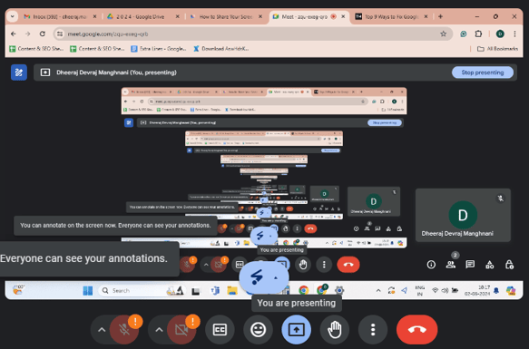 How to Fix Google Meet Screen Sharing not Working