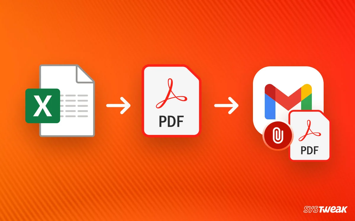 How To Email Excel File As PDF How To Email Excel File As PDF