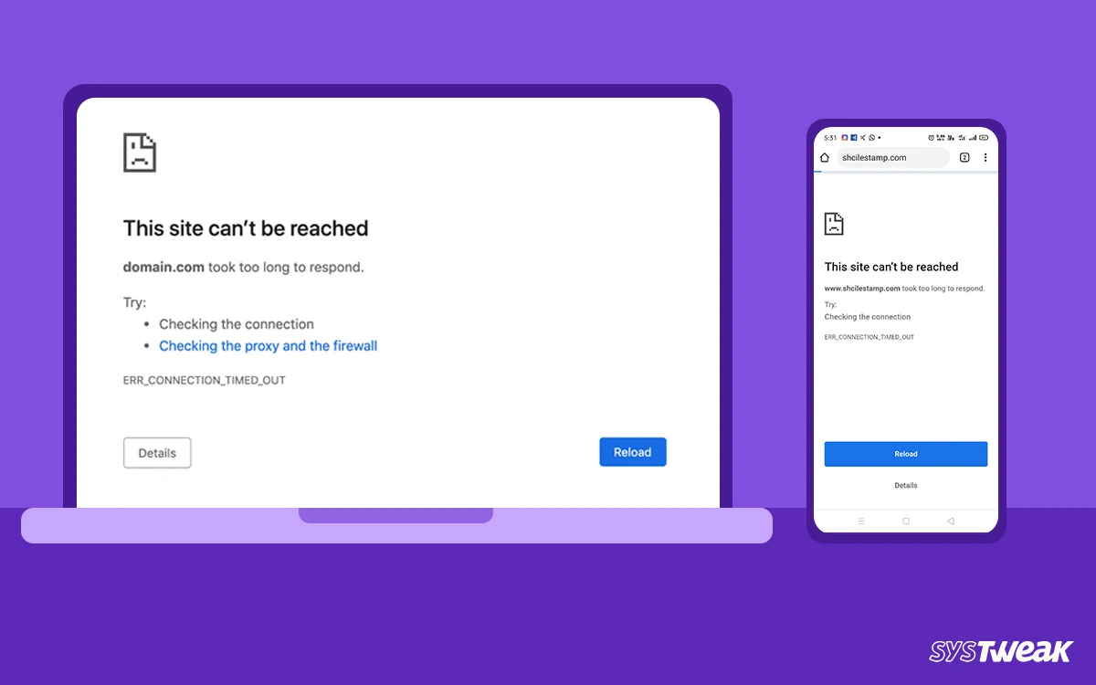 Fixed: This Site Can’t Be Reached Error In Computer and Mobile