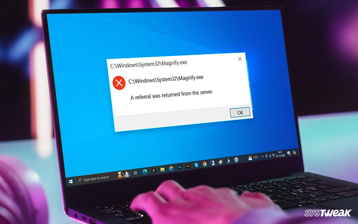 How To Fix “A Referral Was Returned From The Server” Windows