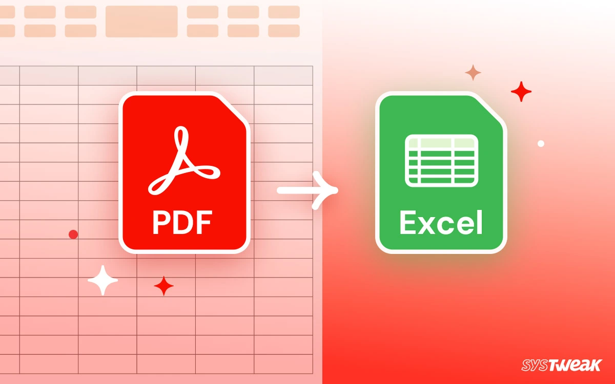 How To Export Table Data From PDF To Excel Sheet