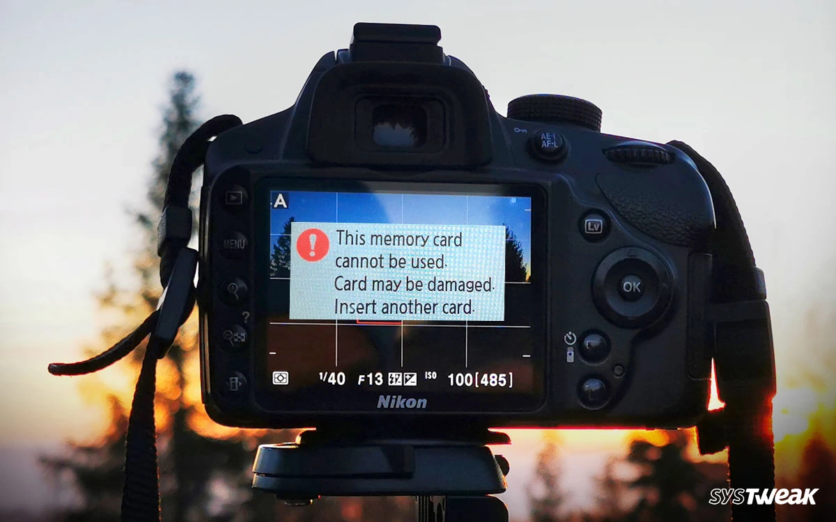 How To Fix Nikon 'This Memory Card Cannot Be Used' Error