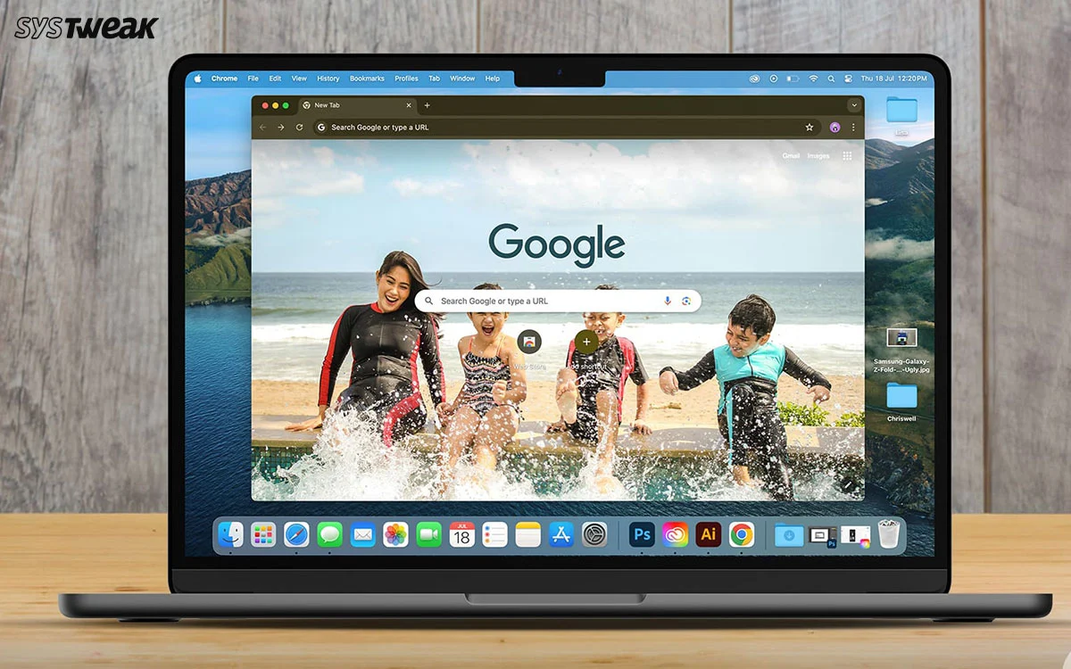 How To Change Google Background To Your Picture