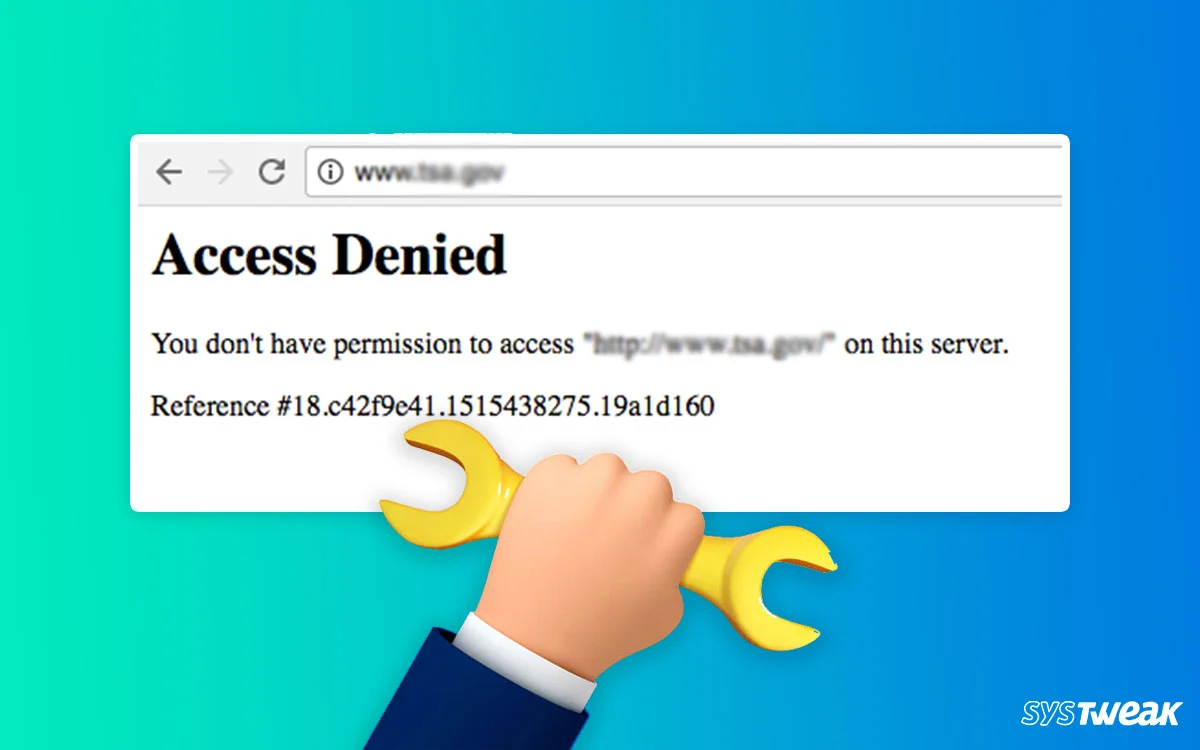 Getting Access Denied Error On A Website Heres How To Fix